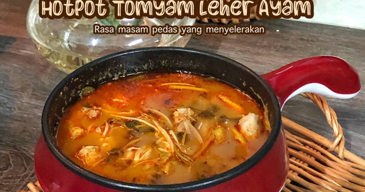 Resipi HotPot Tomyam Leher Ayam oleh Salina Jalaludin - Cookpad