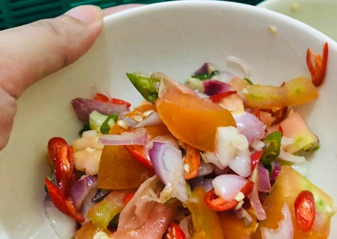Resep Sambal dabu dabu oleh magdalenajeje - Cookpad
