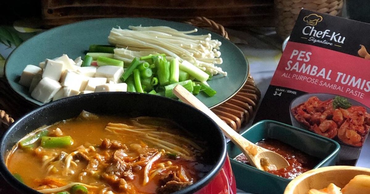 Resipi Kimchi Jjijae (Kimchi Stew) oleh Salina Jalaludin - Cookpad