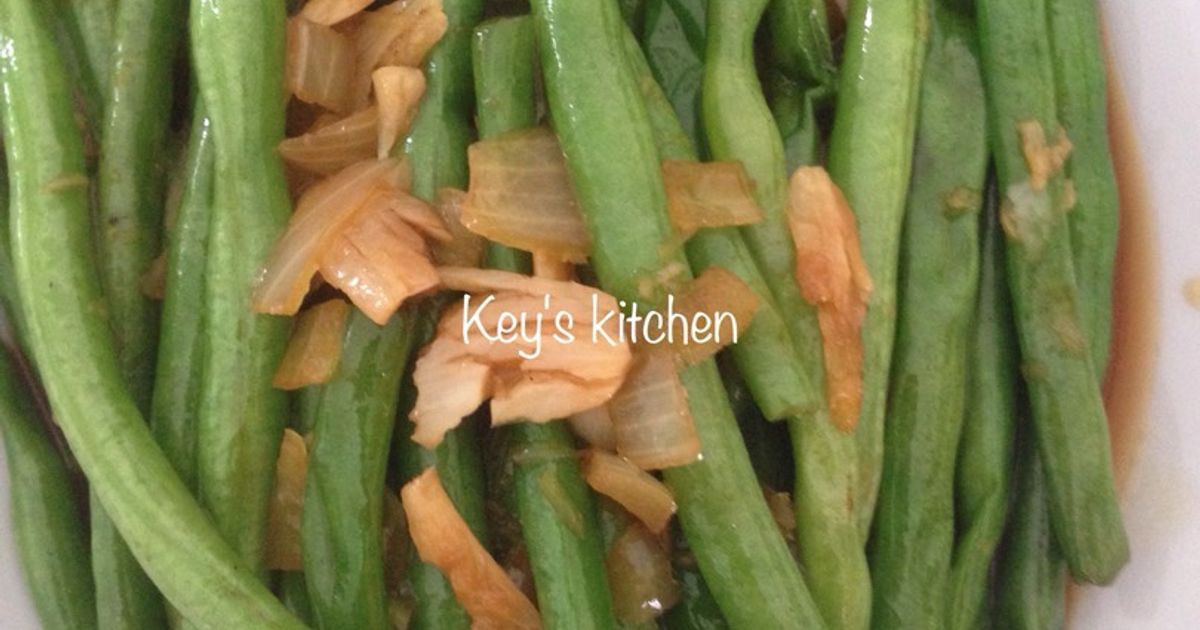 Resep Buncis Ala Singapore Yg Simpel Dan Enak oleh Kay_christy - Cookpad