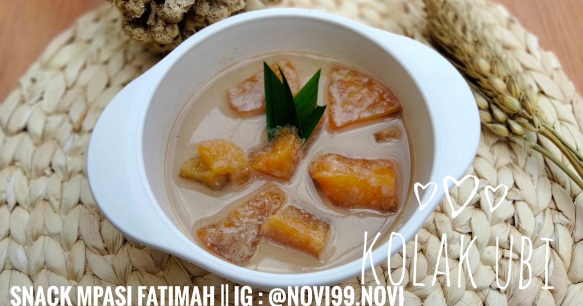 Resep Kolak Ubi Kurma (Snack Mpasi Fatimah) oleh Novi Puspita Sari ...