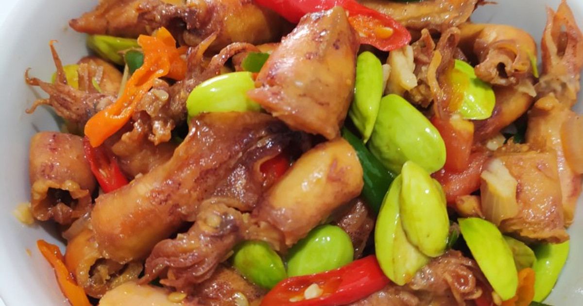 Resep Cumi Asin Cabe Hijau oleh Evelyn Dewiyanti - Cookpad