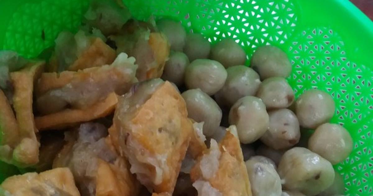 Resep Cilok tahu kaldu daging oleh Liza Safitrie - Cookpad