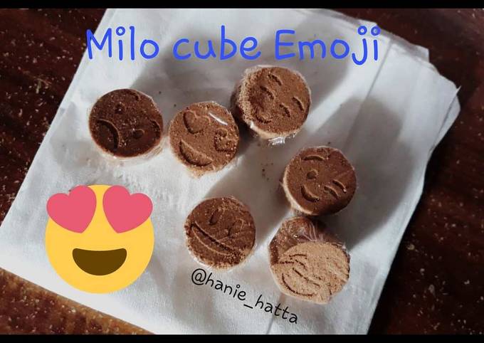 Resep Milo cube emoji oleh Rohani Hadiyanti - Cookpad