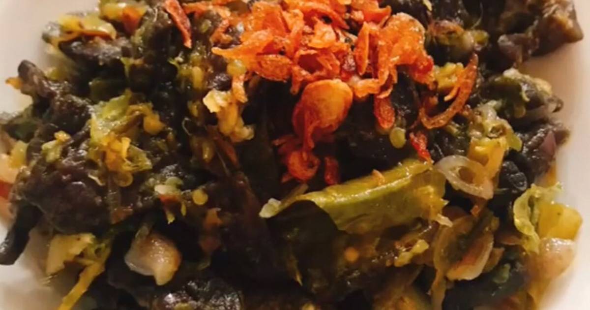 Resep Paru Cabe Ijo oleh Anggarani Paramita - Cookpad