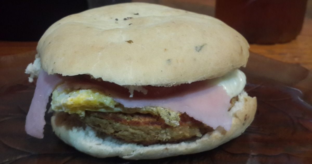 Pan Express Para Hamburguesa (Sin Levadura) 🍔 Receta de MAMUCHA SILVIA 🌹