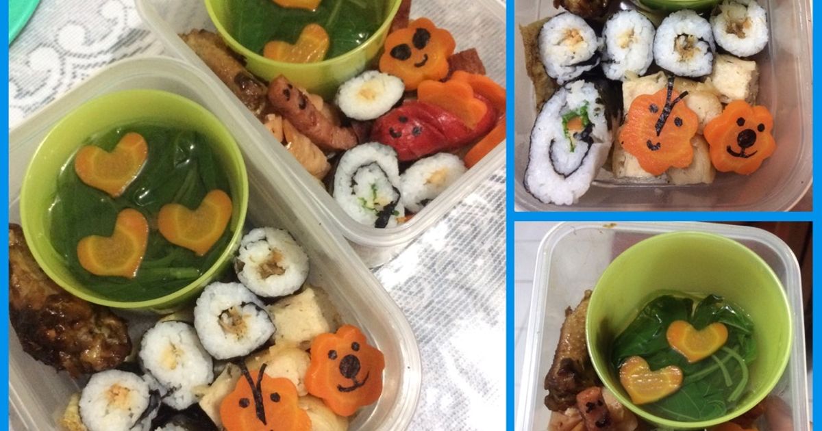 Resep Sushi Isi Sayur Bayam oleh CIA Febri - Cookpad