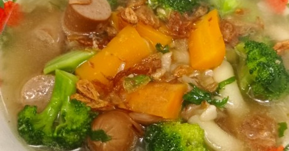 Resep Sop Sosis Sopini oleh Angel - Cookpad