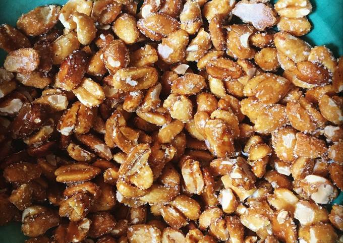 🥜 mani tostado dulce Receta de Lucre- Cookpad