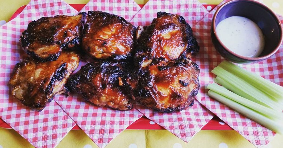 Sticky Bbq Chicken Recipe by The Credit Crunch Cooke (Sarah Winkle ...