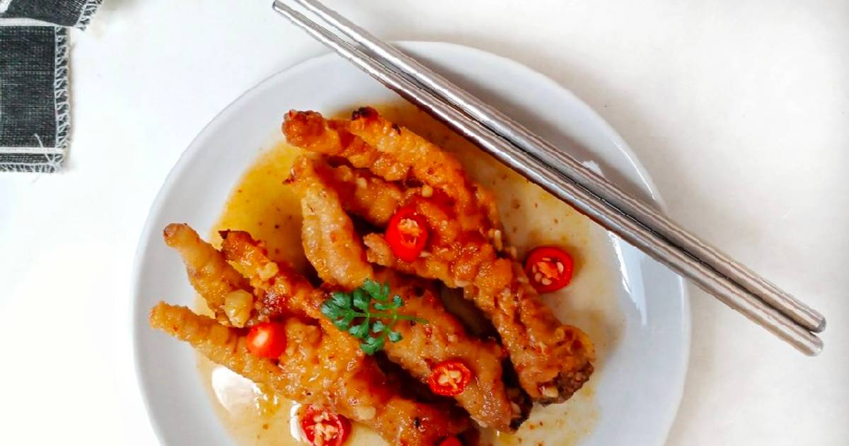 Resep Ceker Mercon oleh fransiska arie - Cookpad