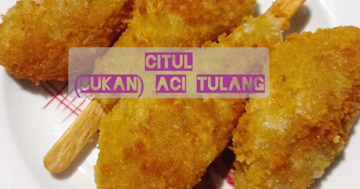 Resep citul rumahan enak dan mudah - Cookpad