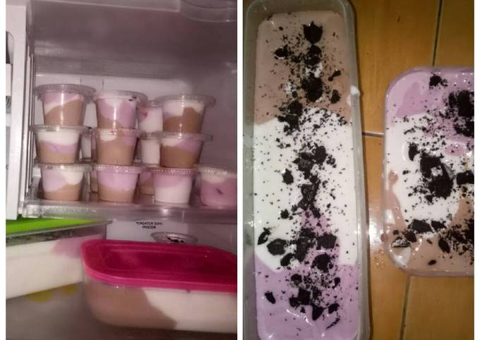 Resep Es cream.. oleh Bunda Izzan - Cookpad