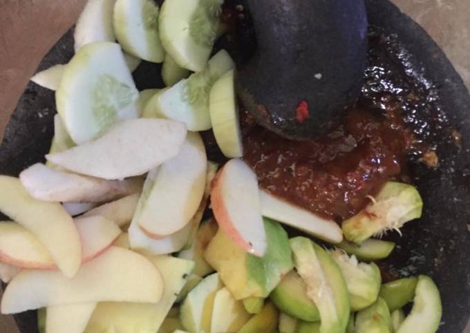 Resep Lotis Buah Huhah oleh ice - Cookpad