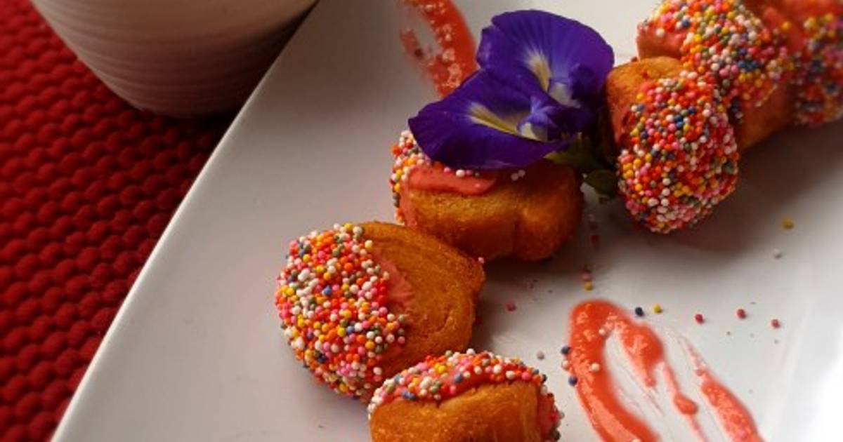 Resep Cromboloni mini oleh gendhukidasari - Cookpad