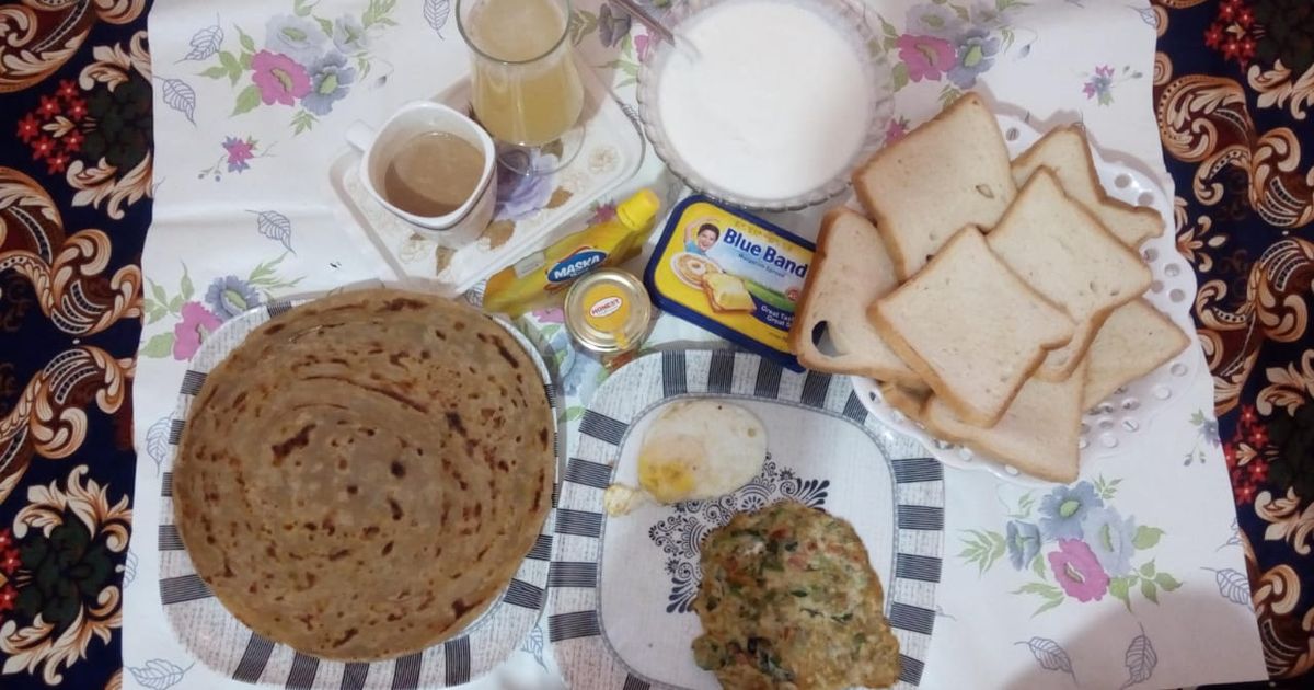 Healthy Breakfast Recipe by Maryam Anwar - Cookpad