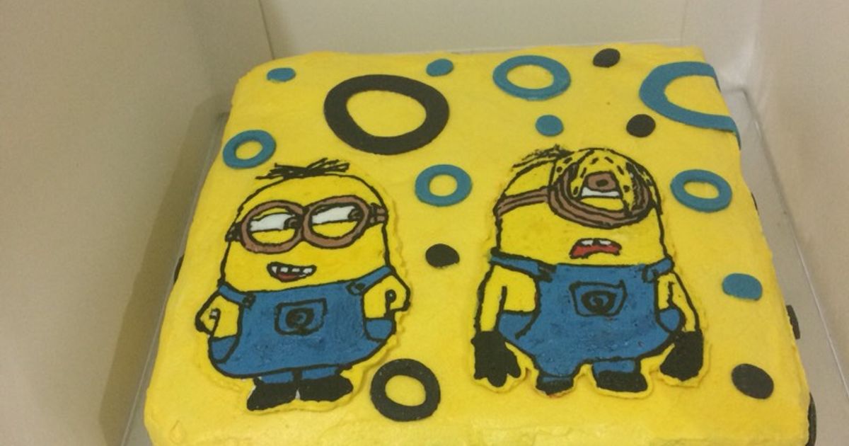 Resep Kue Ulang Tahun Karakter Minions oleh Ellis Farida - Cookpad