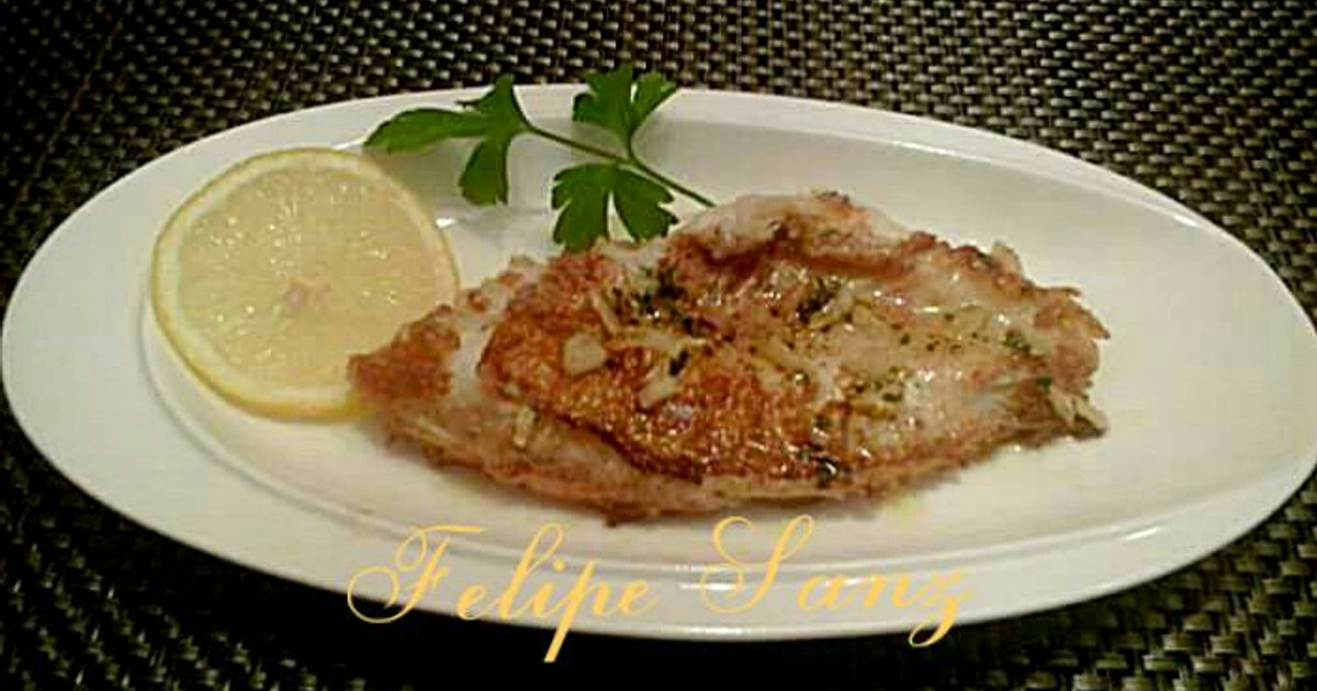 Cabracho A La Plancha Receta de Felipe Sanz- Cookpad