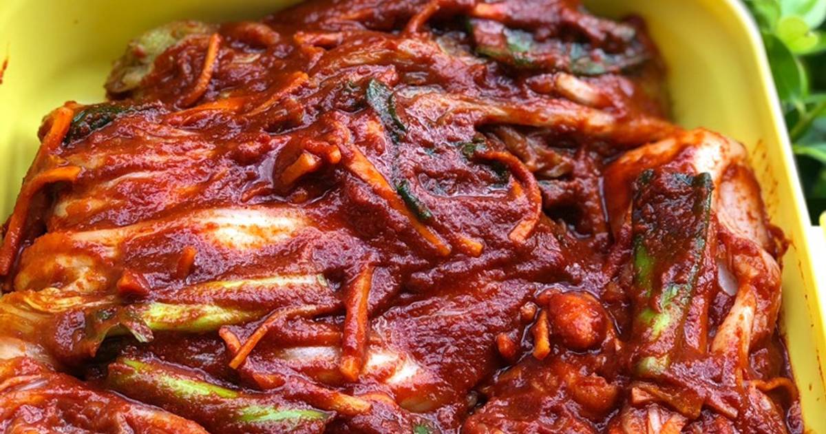 Resep kimchi ala Korea enak dan mudah dibuat di rumah