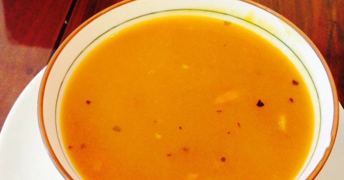 Resep Cream soup pumkin (labu) oleh Ieng Misaki - Cookpad
