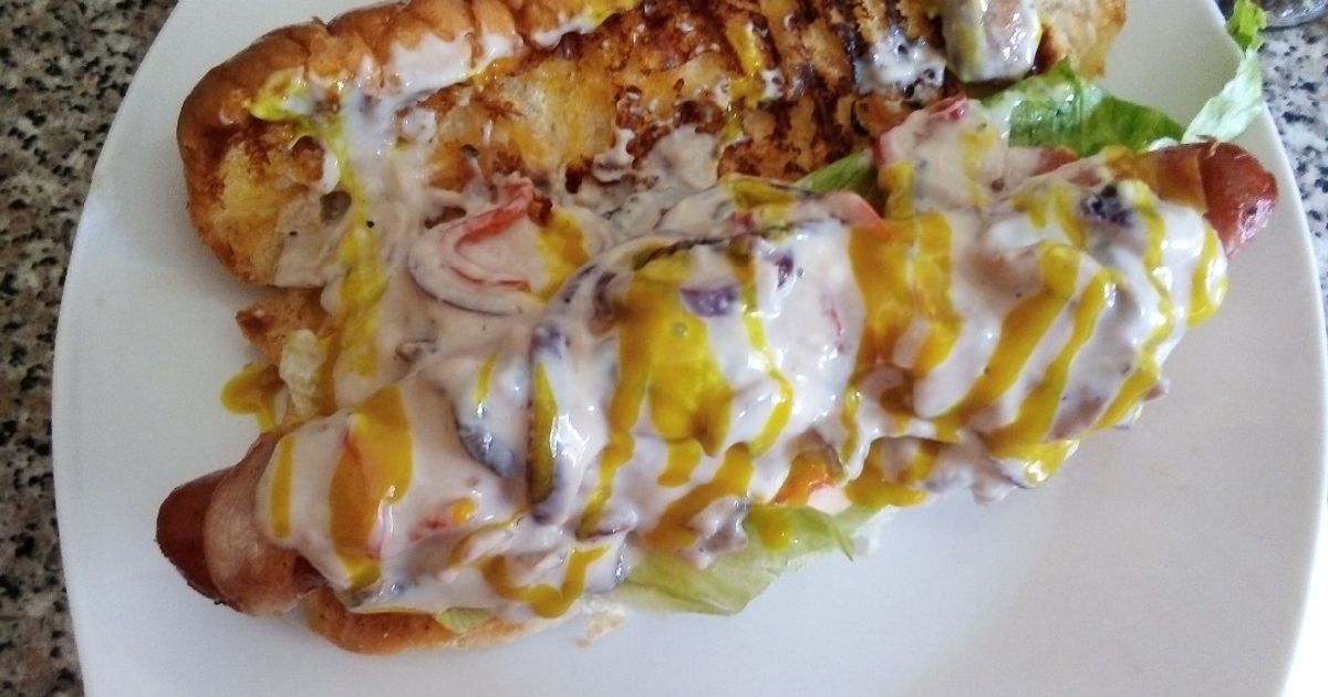 Hot Dog Mess Recipe by Mthandazo - Cookpad