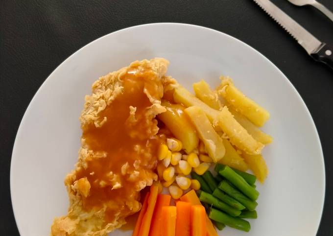 Resep Steak Ayam oleh Camelia Siu Va - Cookpad