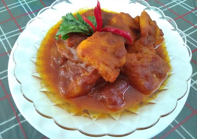 Resep Pacri nanas (makanan khas melayu deli) oleh Emi Nurwulan - Cookpad