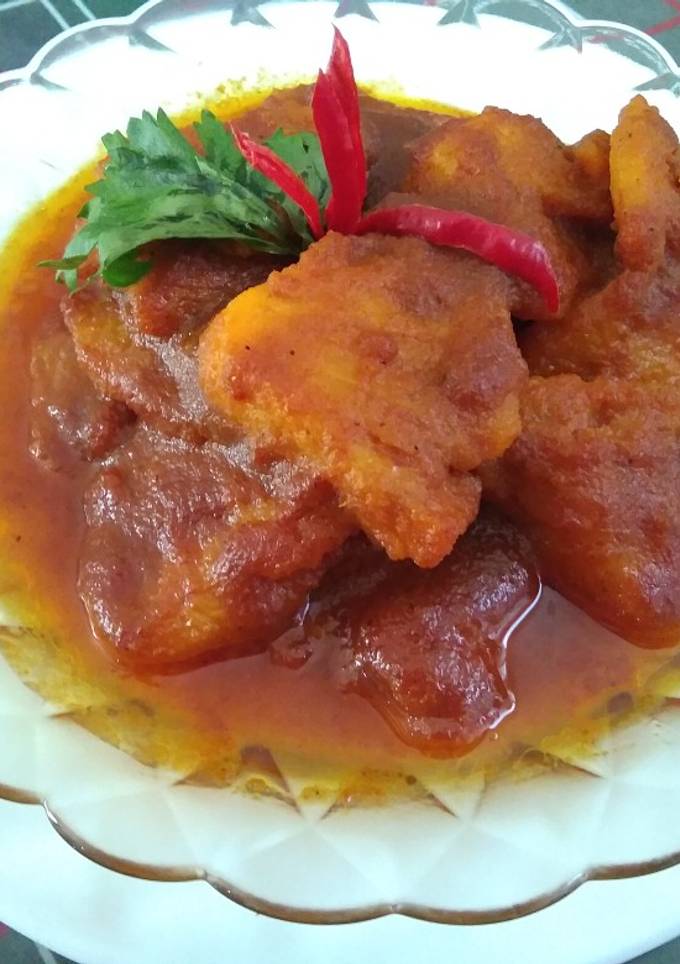Resep Pacri nanas (makanan khas melayu deli) oleh Emi Nurwulan - Cookpad