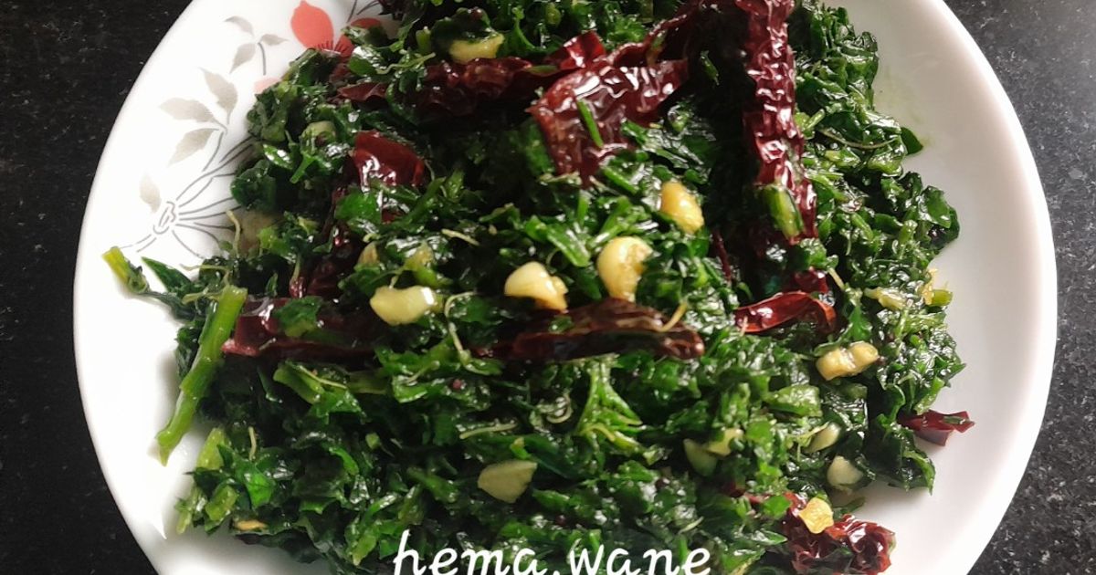 Lasuni Methi Or Garlic Methi Recipe by Hema Wane - Cookpad