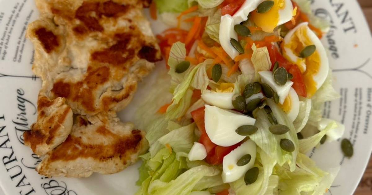 Pechuga de pollo grillada - 18 recetas caseras- Cookpad