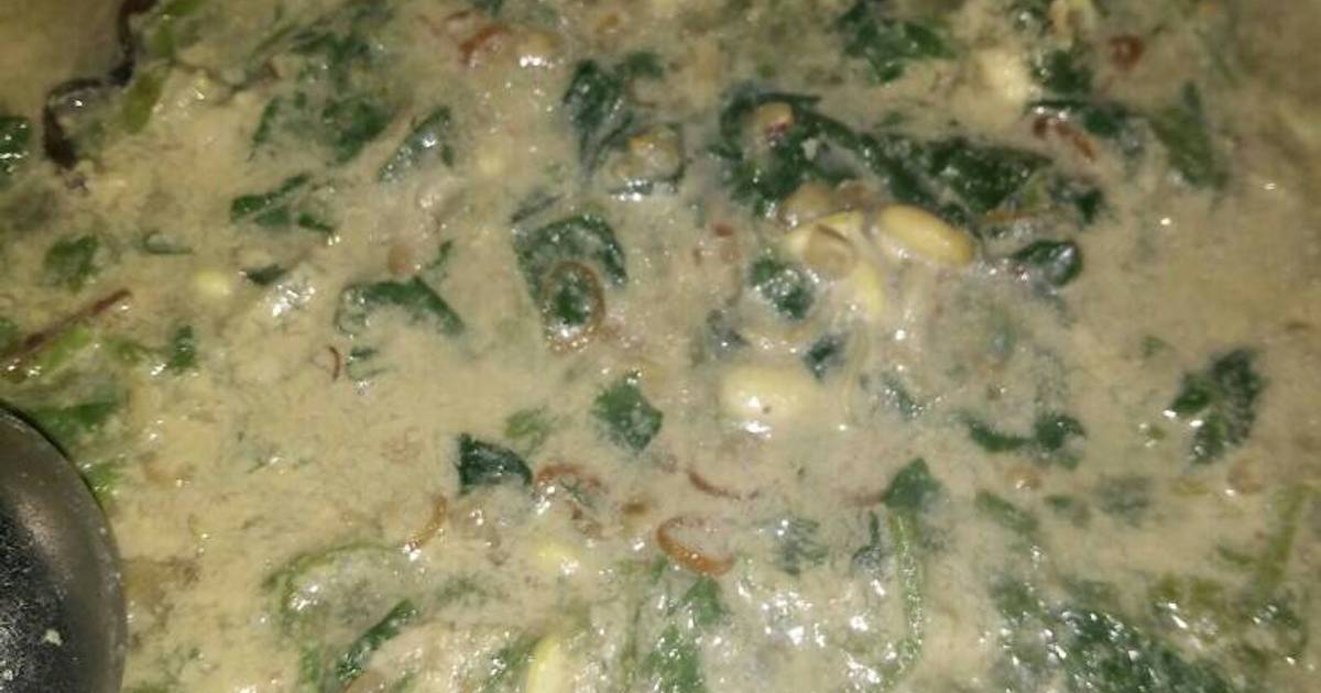 Resep Bobor Mbayung+ Bayam oleh YCieana - Cookpad