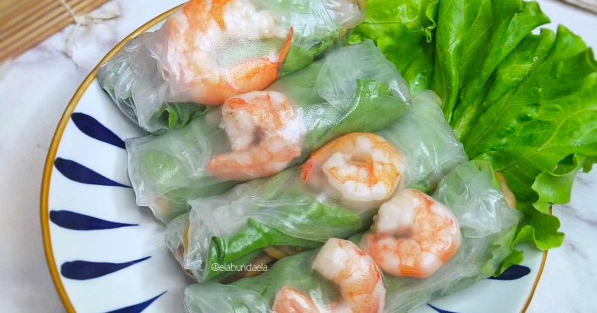 Resep Vietnamese Spring Roll oleh Bunda Ela - Cookpad