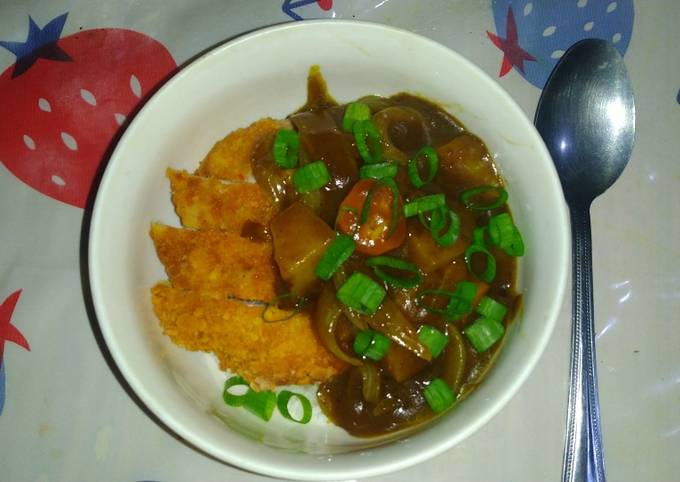 Resep Curry rice chicken katsu (nasi kari ayam katsu) oleh Astrie's ...