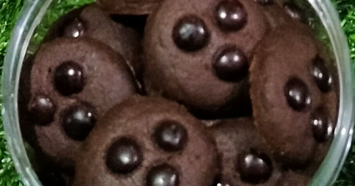 Resep Cookies Cokelat Mini oleh Dewi OKD - Cookpad