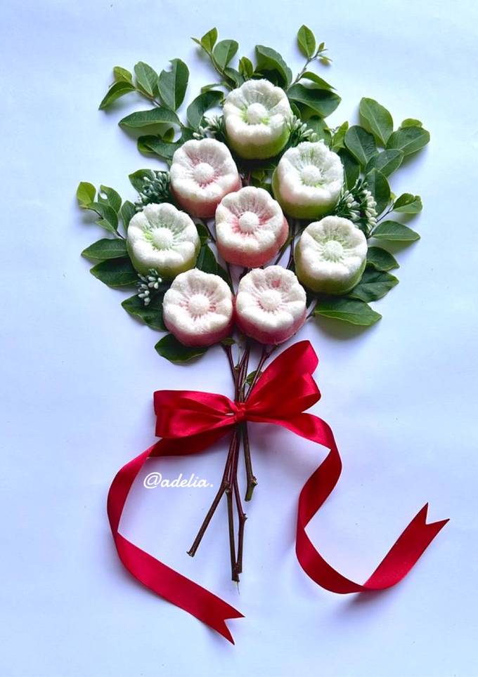 Resep Flowers Cake of Putu Ayu oleh Adelia Mutia - Cookpad