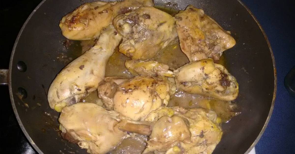 Pollo con vino blanco. ॐ Receta de María Carmen - Cookpad