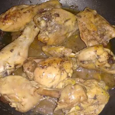 Pollo con vino blanco. ॐ Receta de María Carmen - Cookpad