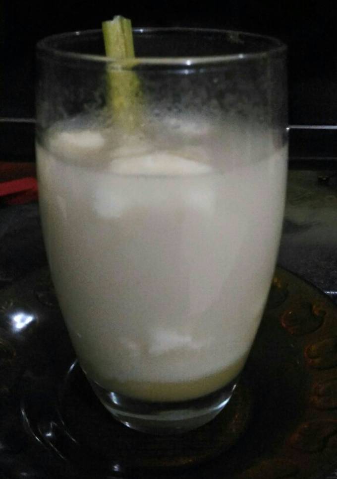 Resep Wedang Tape Singkong Susu Jahe oleh Pawon Ndeso Artikah - Cookpad