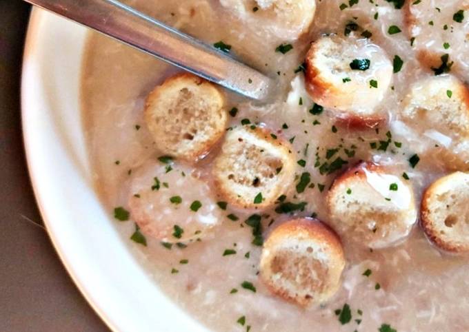 Tourin blanchi à l'ail de La Cuisine d une blonde - Cookpad