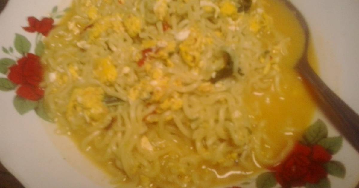 Resep Mie kuah nyemek oleh tri emi - Cookpad