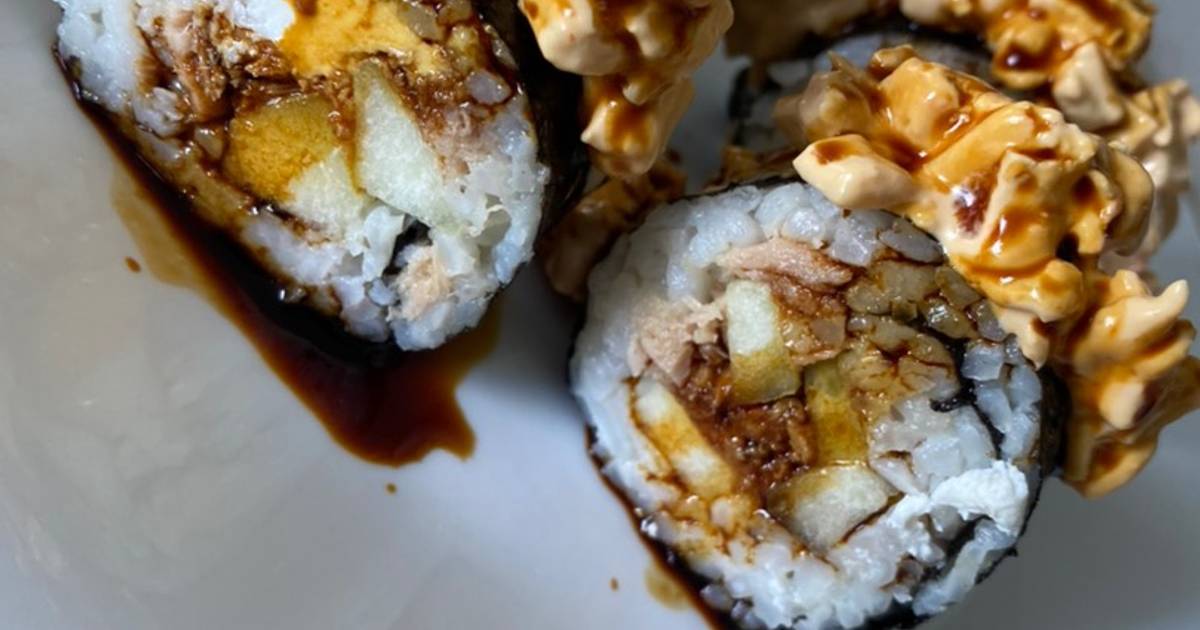 Mis primeros makis!!! Receta de Ana Laura Arias- Cookpad