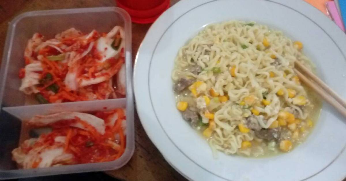 3 resep masakan korea ramyon enak dan mudah - Cookpad