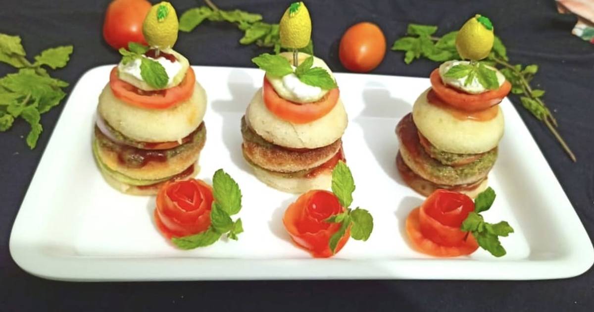 Idli burger Recipe by Divya Rohit Sukhija - Cookpad