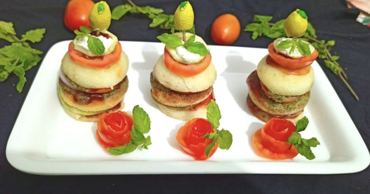 Idli Burger Recipe by Divya Rohit Sukhija - Cookpad