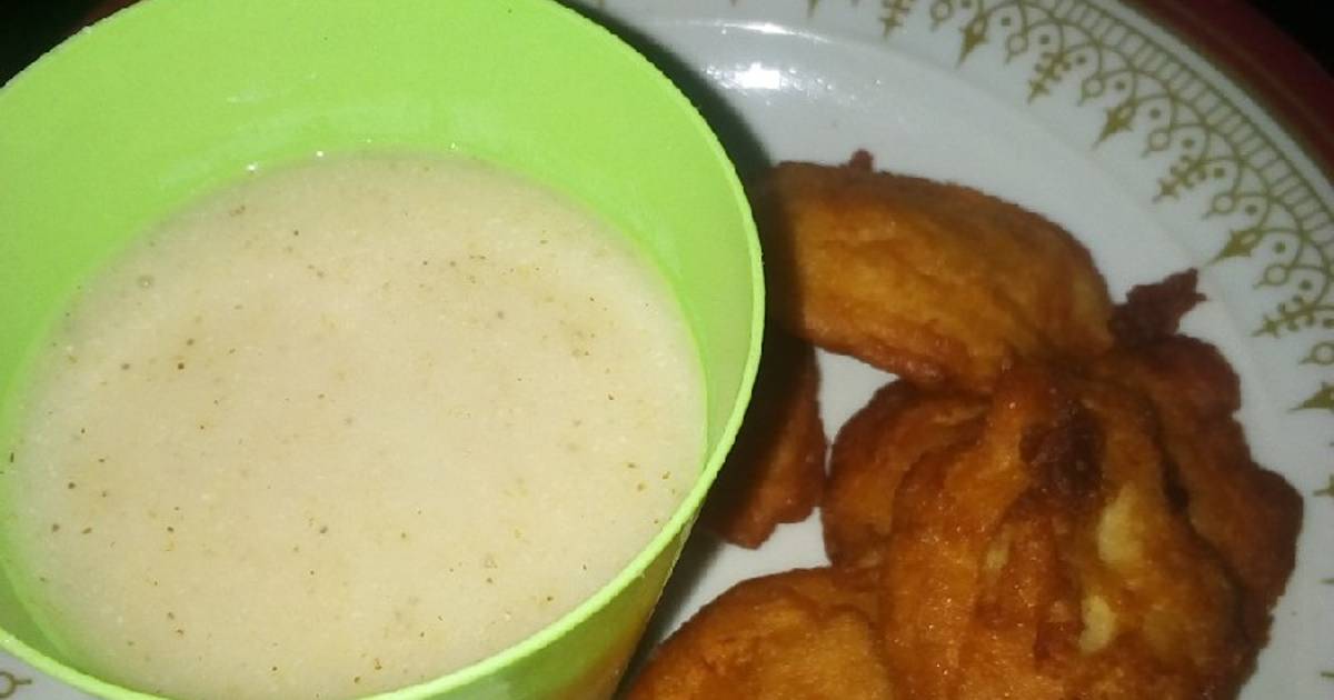 Kosai and kunun tsamiya Recipe by Rbyea Yahya Dalha - Cookpad
