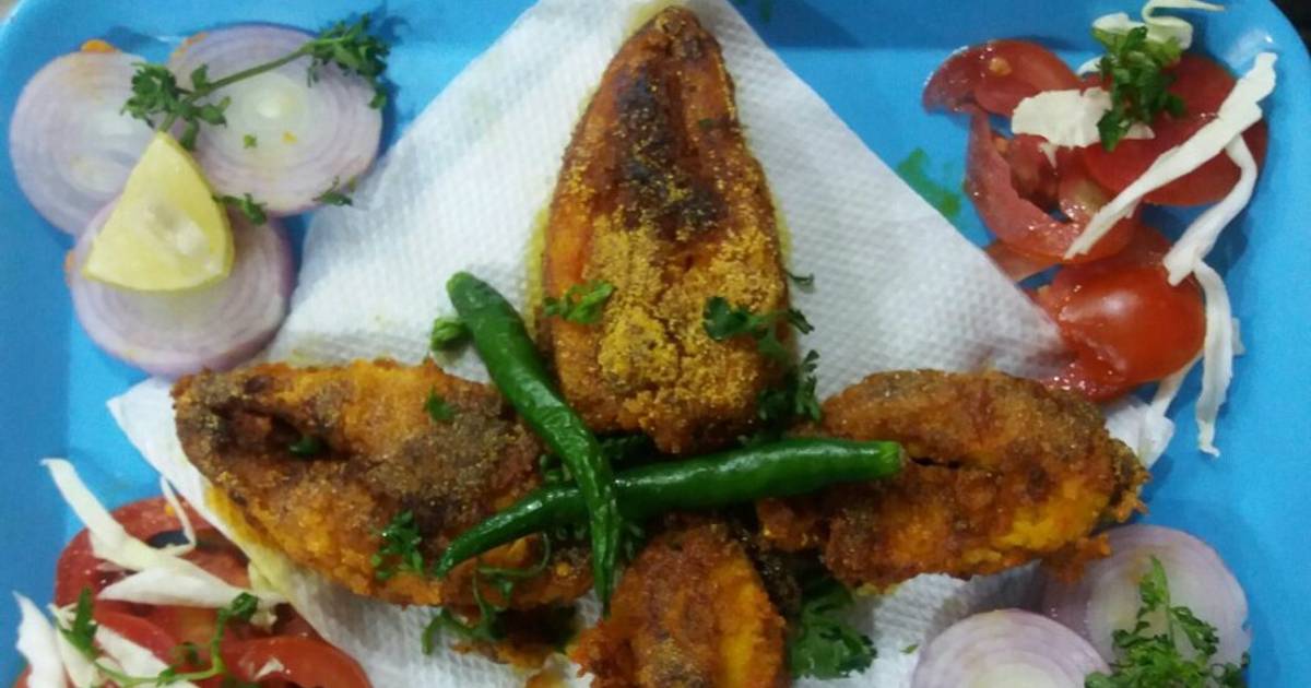 Fish fry Recipe by Snehlata Chauhan - Cookpad