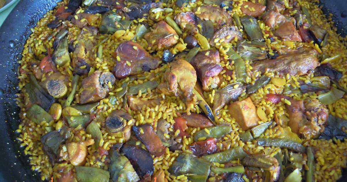 Paella De Castellón Receta de Mandarinasymiel
