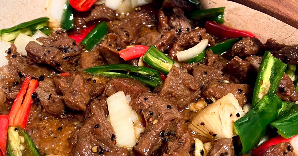 Resep Beef Blackpepper (Sapi Lada Hitam) oleh Yulia Helsi - Cookpad