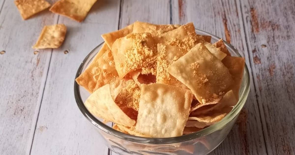 923 resep kerupuk pangsit enak dan mudah - Cookpad