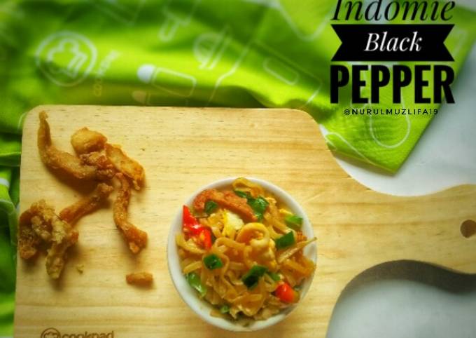 Resep Indomie Black Pepper oleh Nurul Muzlifa - Cookpad